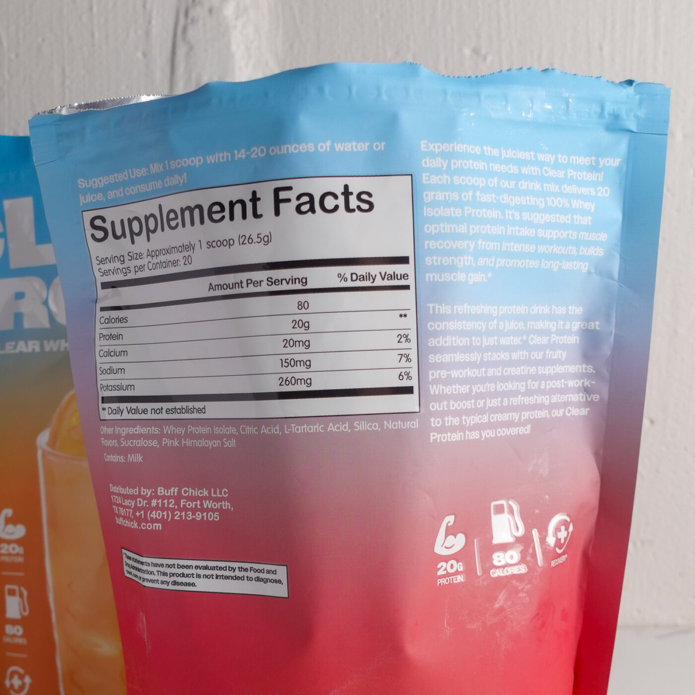 Buff Chick's Clear Protein Is The Protein Water I've Always Wanted ...
