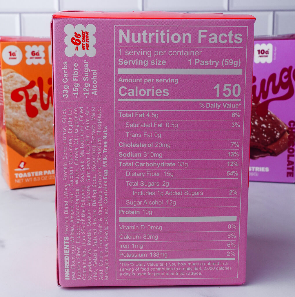 REVIEW: Flings High-Protein Toaster Pastries » Protein Snack Reviews