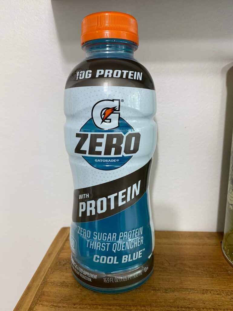 REVIEW: Gatorade Zero with Protein » Protein Snack Reviews