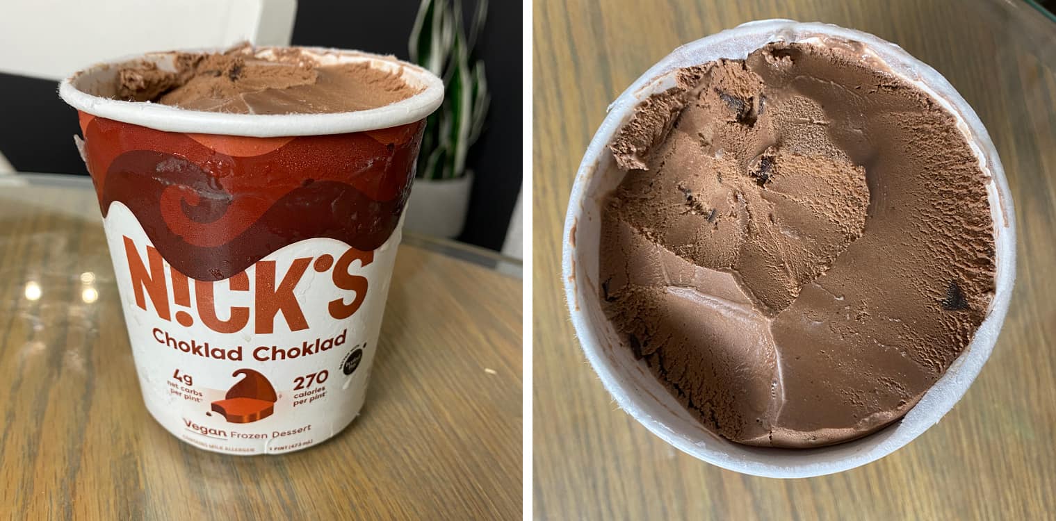 REVIEW: Nick's Swedish-Style Vegan Ice Cream » Protein Snack Reviews