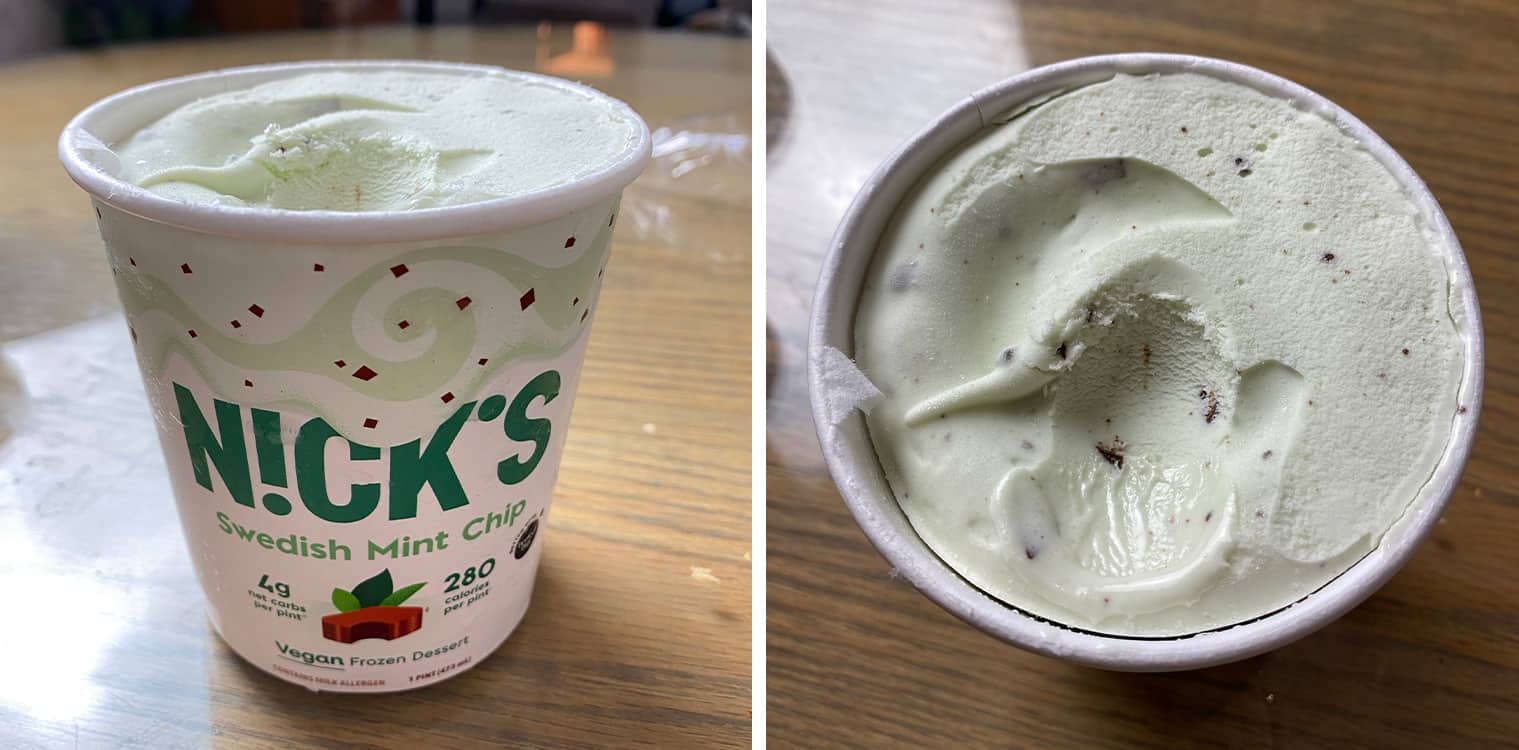 REVIEW: Nick's Swedish-Style Vegan Ice Cream » Protein Snack Reviews