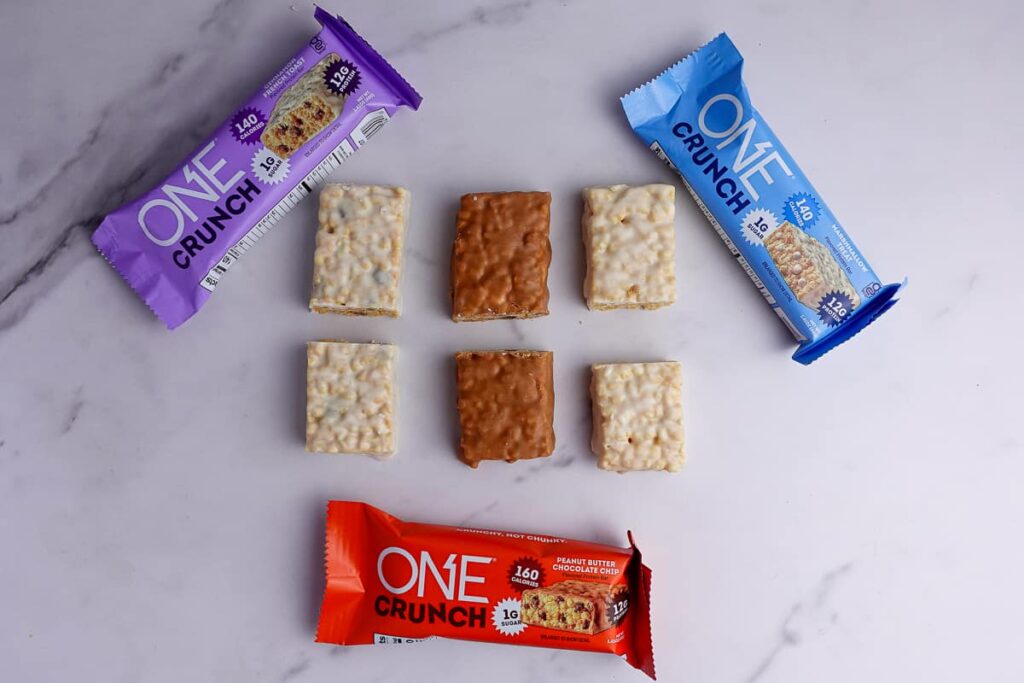 REVIEW: ONE Crunch Protein Bars [Protein Rice Krispies?] » Protein ...