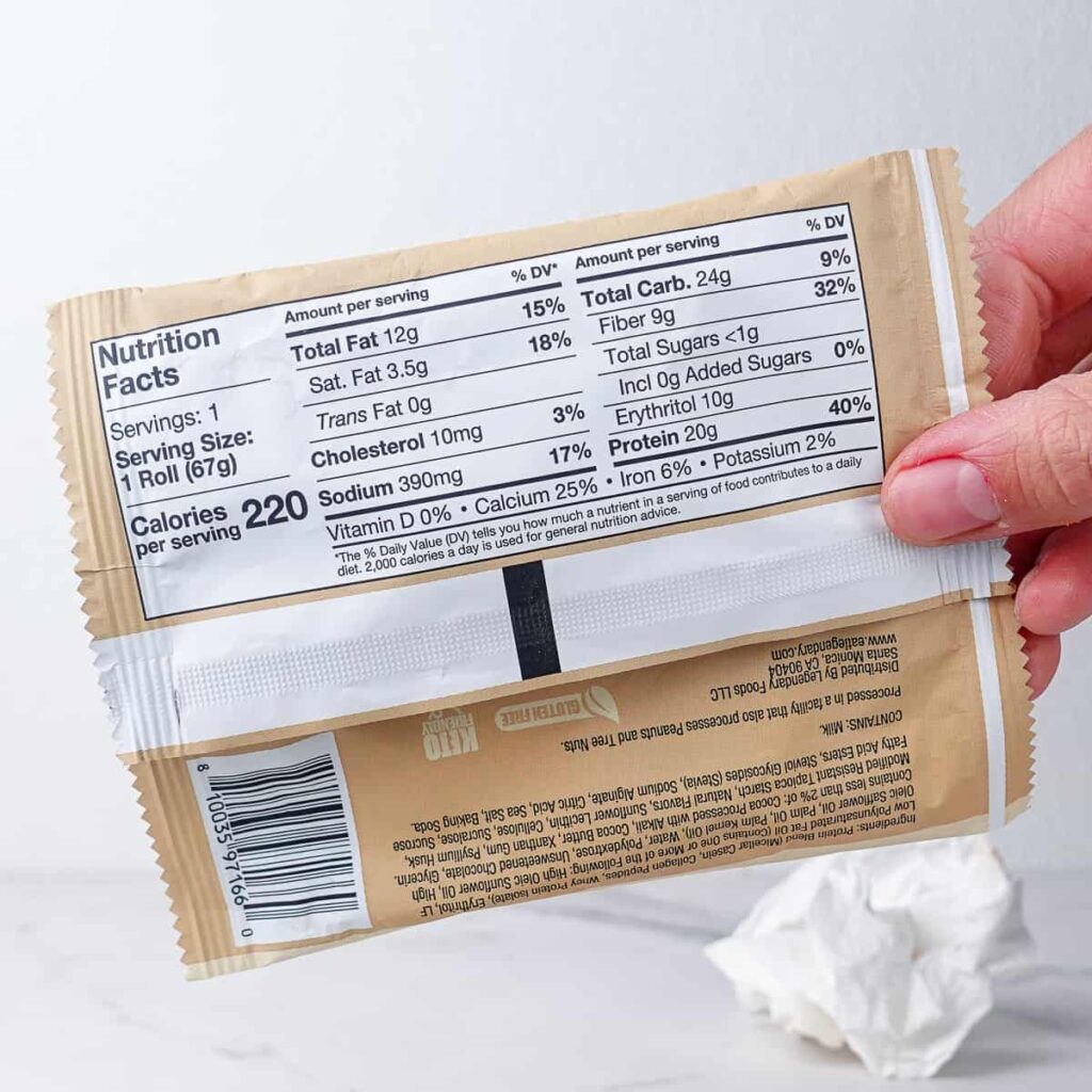 REVIEW: Legendary Foods Protein Sweet Roll » Protein Snack Reviews